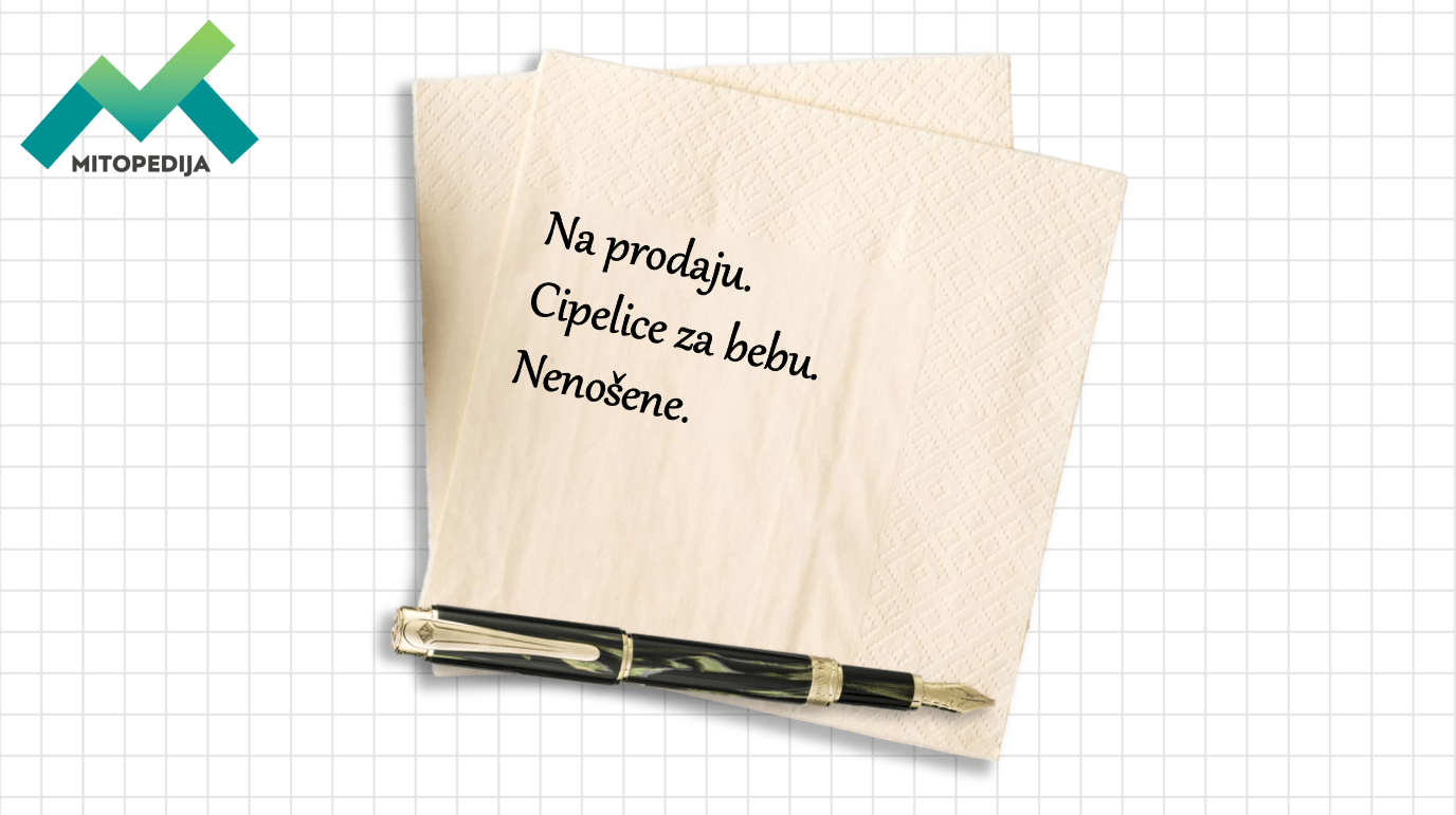 Da li je Ernest Hemingvej napisao „najkraću priču na svetu“ o ...